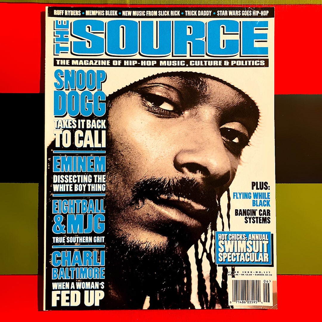 Vintage Hip Hop the Source Magazine June ‘99 - Snoop Dogg Cover - Etsy