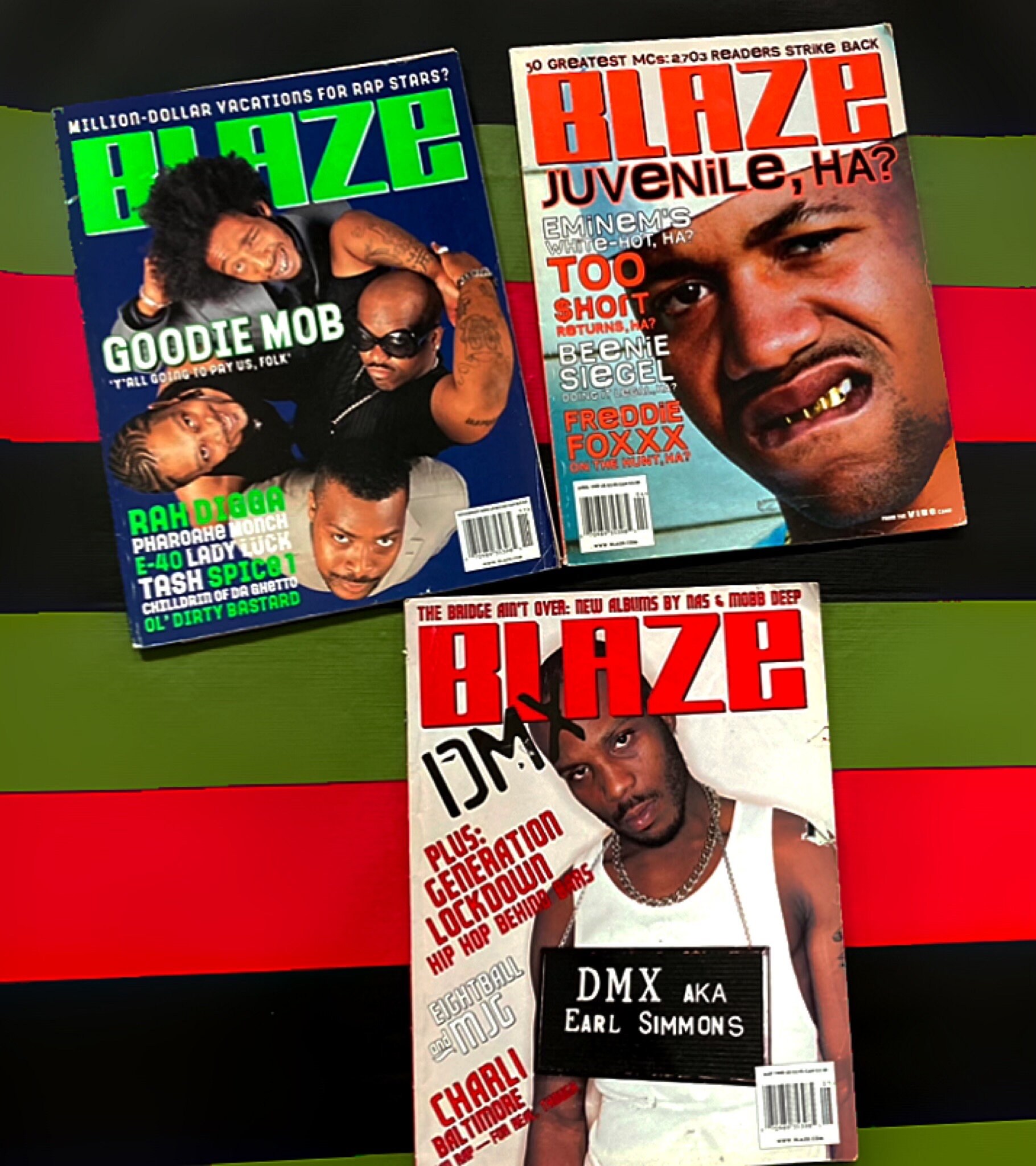 Vintage BLAZE Hip-hop Magazines Bundle of 3 - Etsy