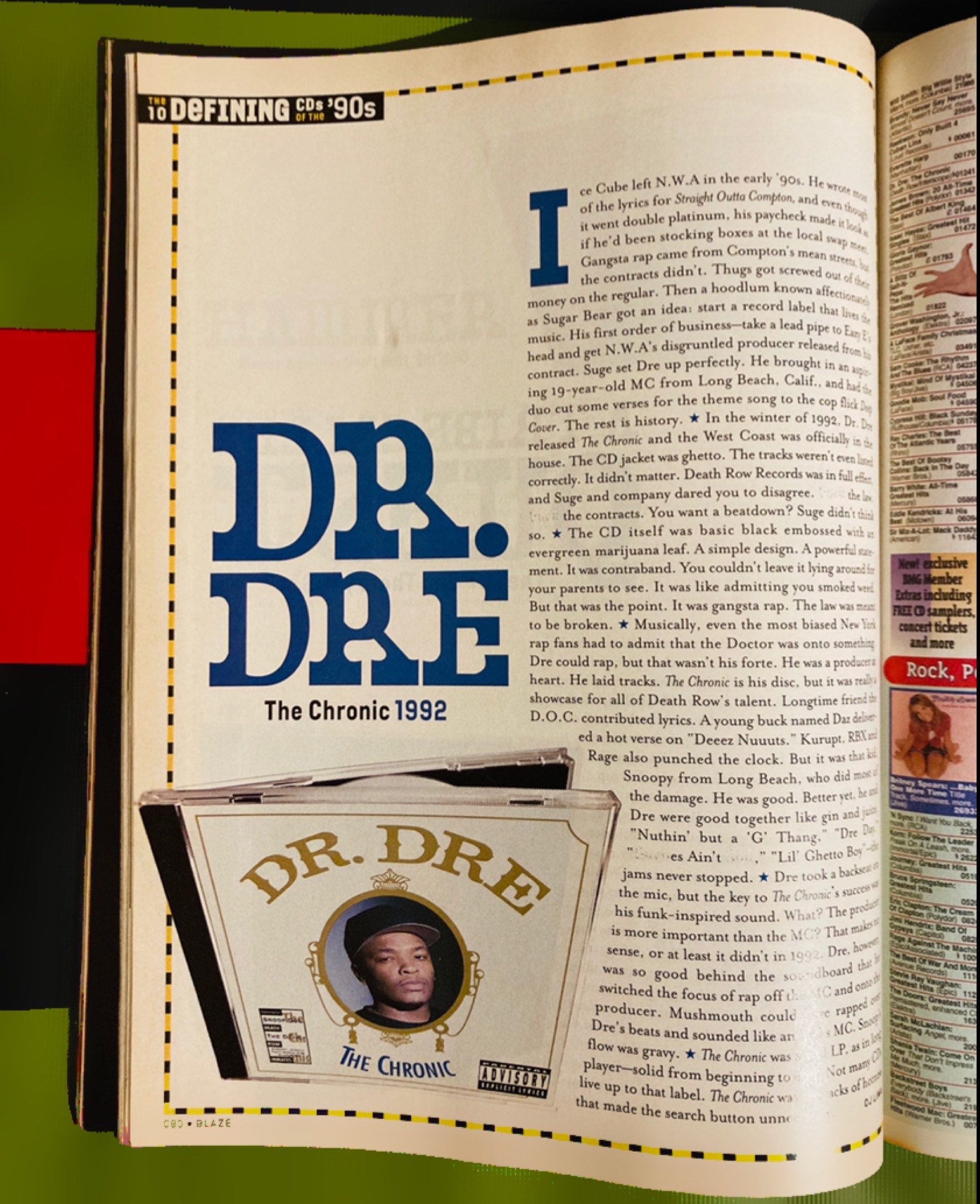 BLAZE Magazine - Dr Dre and Snoop Dogg Special First Anniversary Issue ...