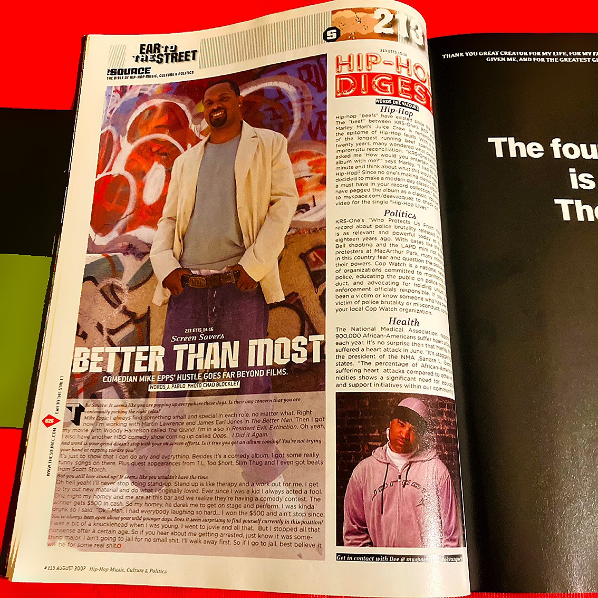 Vintage Hip Hop the Source Magazine Common Cover - Etsy