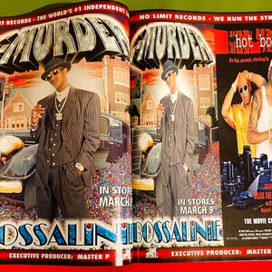 90s Hip Hop the Source Magazine Apr 99 c-murder & Silkk the - Etsy