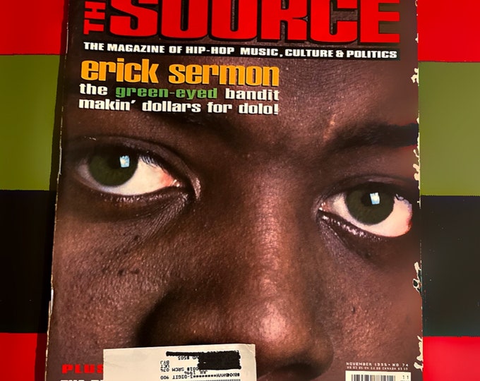 The Source Magazine : (1995) Erick Sermon, the Pharcyde , Krs-one - Etsy