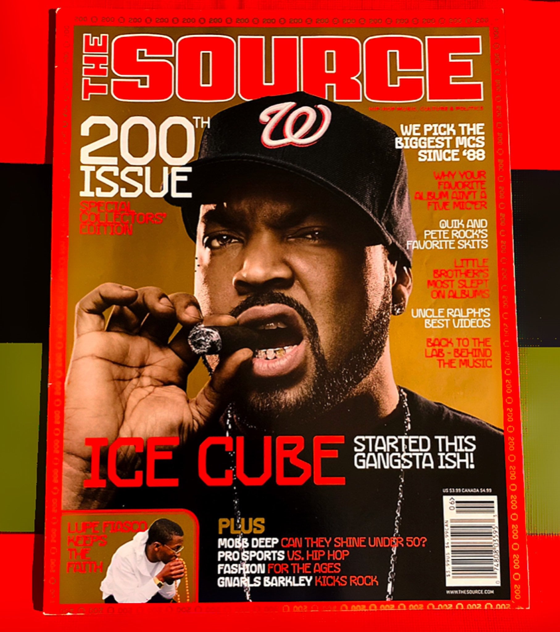 Vintage the Source Magazine: 200th Issue Collectors Edition Ice Cube - Etsy