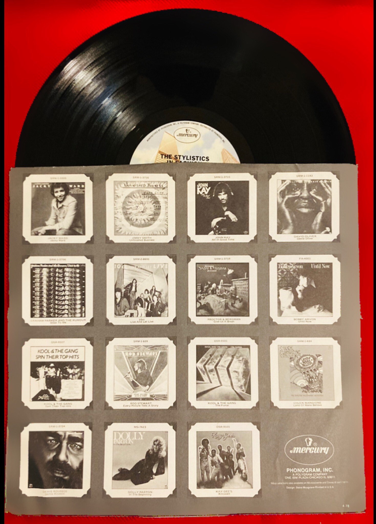 The Stylistics : in Fashion - Vinyl Record LP Album 1978 - Etsy