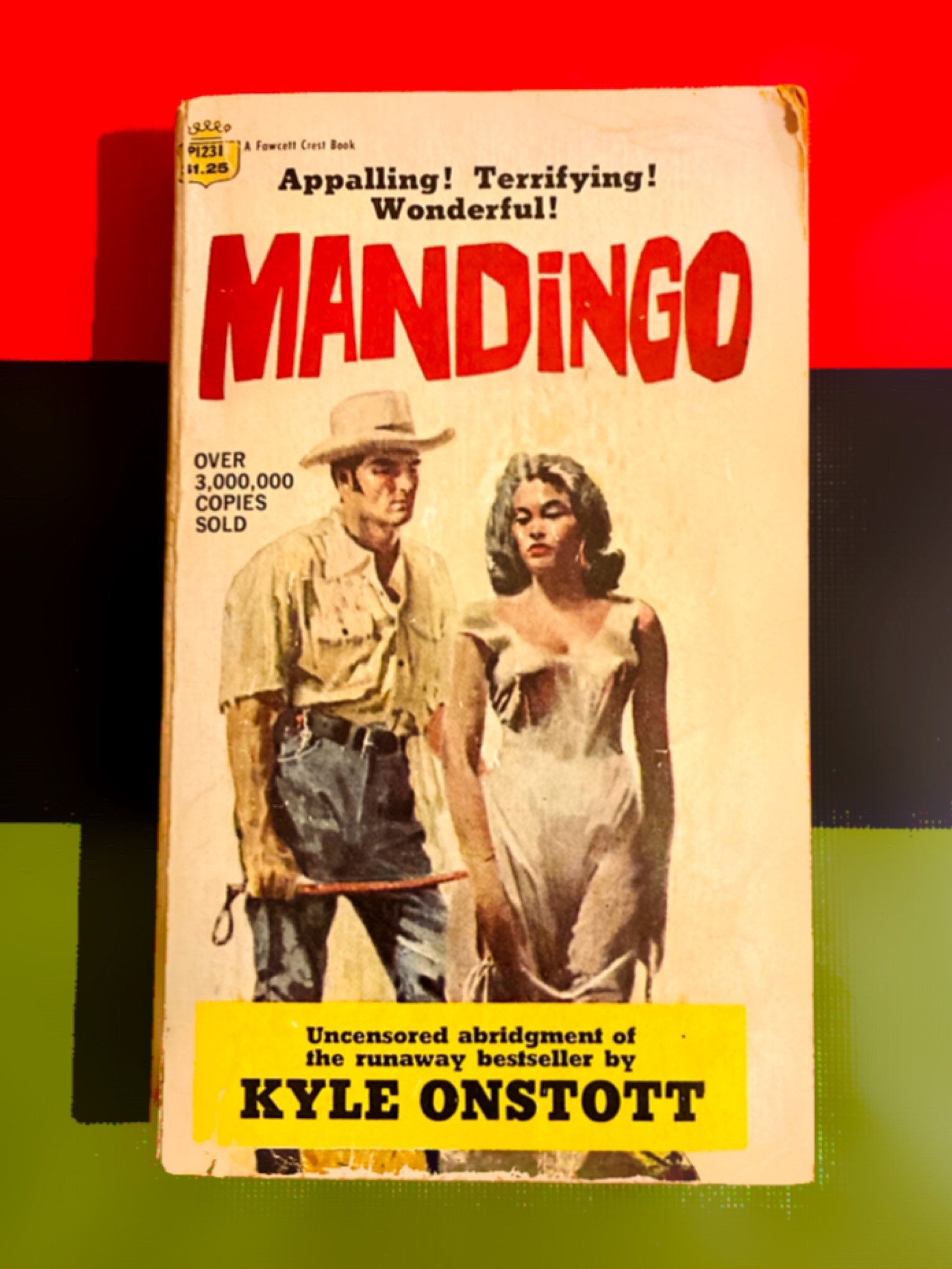 MANDINGO Book: by Kyle Onstott Vintage Collectible 1957 - Etsy