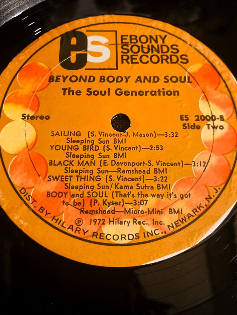 Soul Generation Beyond Body and Soul 1972 Original Pressing Vinyl LP - Etsy