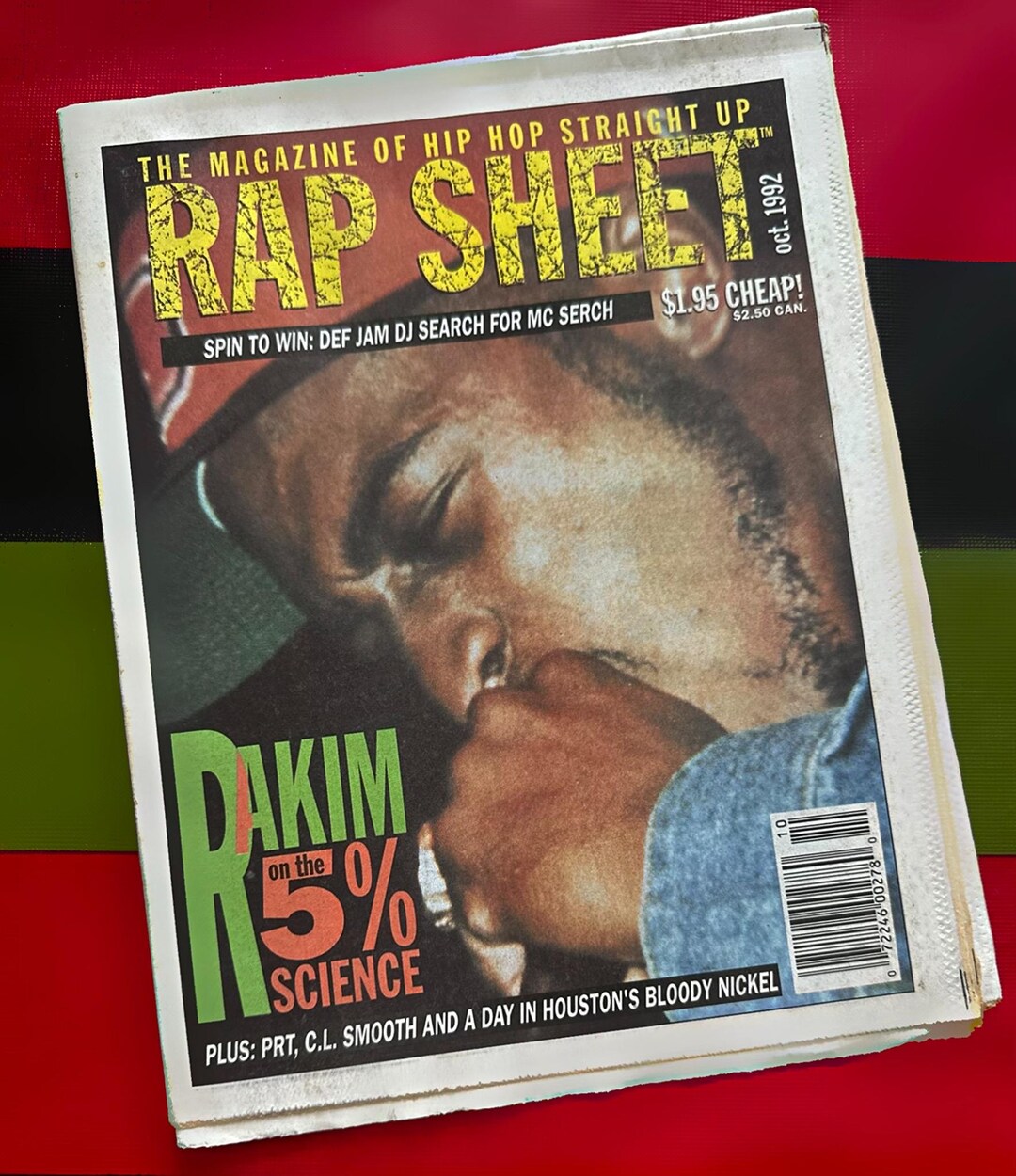 Rap Sheet Magazine : RAKIM Five Percent Science Cover Vintage Hip Hop ...