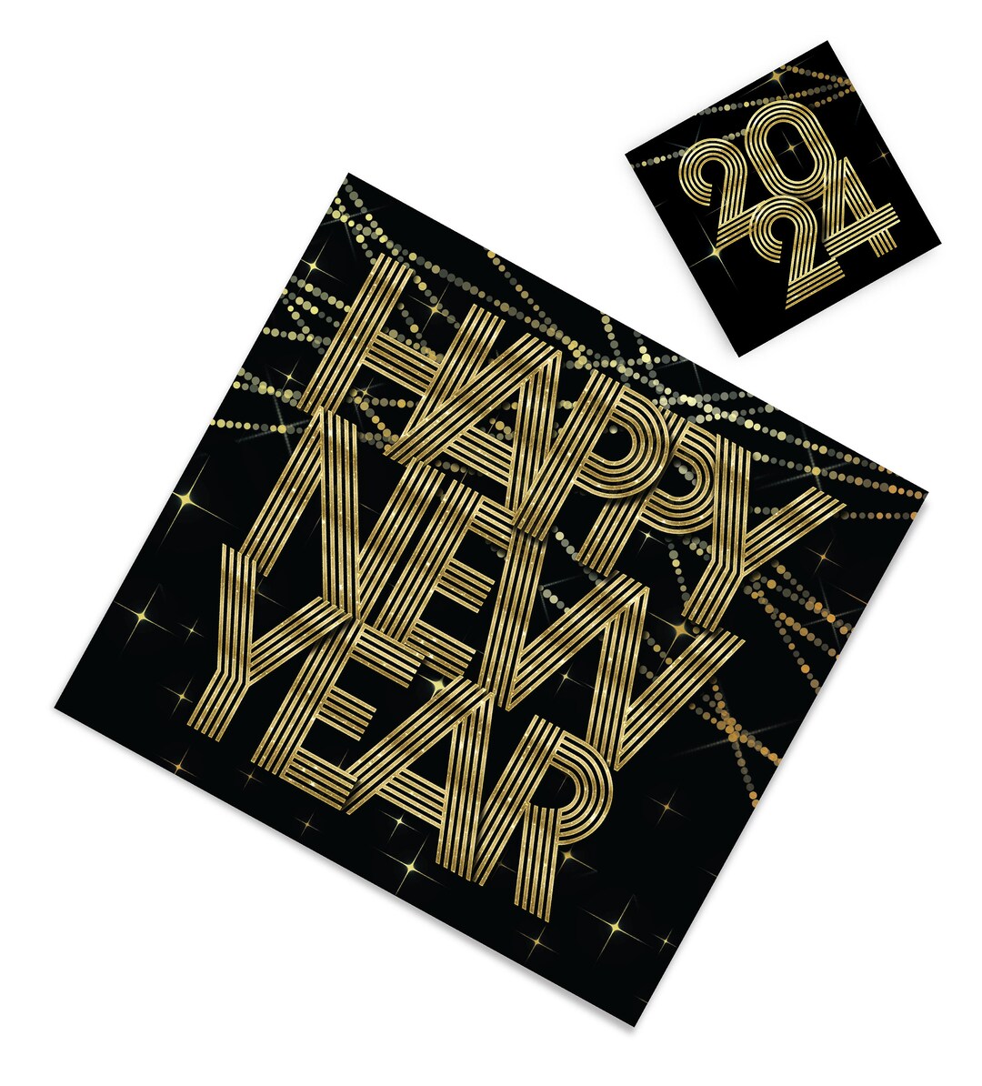 New Years Eve Paper Placemat - Etsy