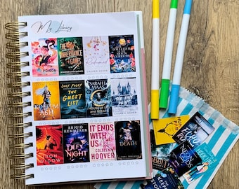 Book Stickers Cover - Etsy