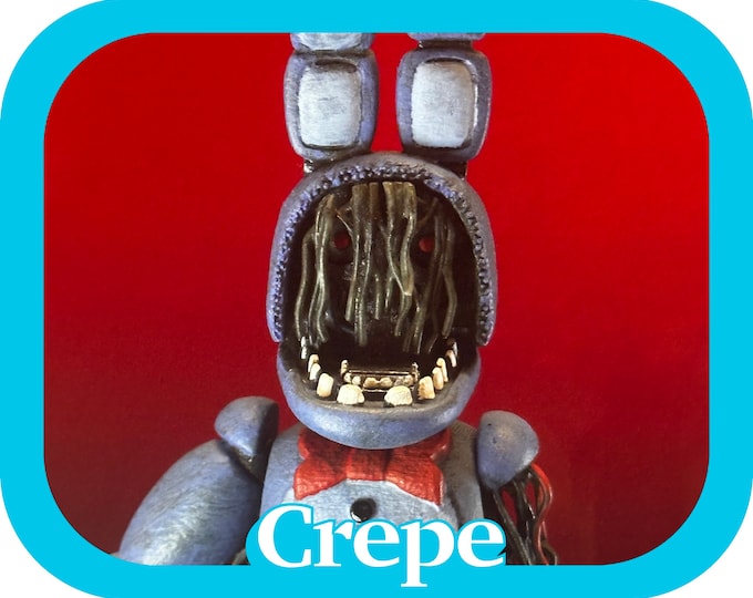 FNAF WAVE 4 | Withered Bonnie Custom Retro Action Figure - Etsy