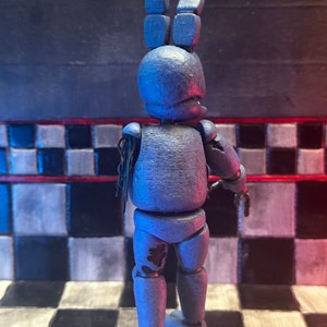FNAF WAVE 4 | Withered Bonnie Custom Retro Action Figure - Etsy
