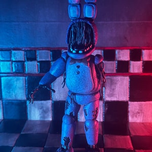 FNAF WAVE 4 | Withered Bonnie Custom Retro Action Figure - Etsy