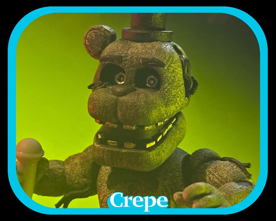 FNAF WAVE 5 | Phantom Freddy Custom Retro Action Figure - Etsy