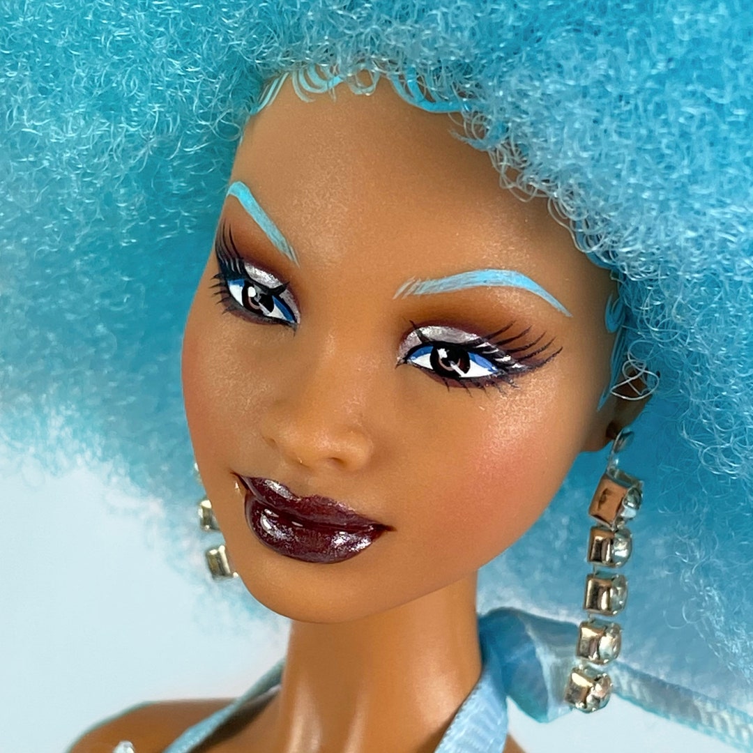 Custom Barbie Mode Muse Doll Hand Painted - Etsy