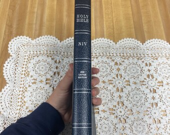 1984 Niv Bible - Etsy