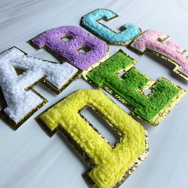 Embroidered Letters - Etsy