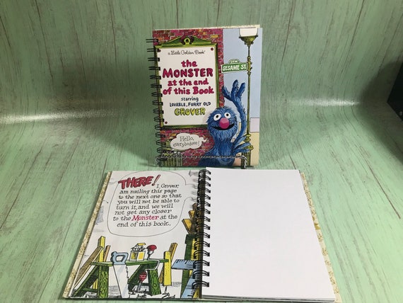 Monster at the End of This Book Journal Storybook Journal | Etsy