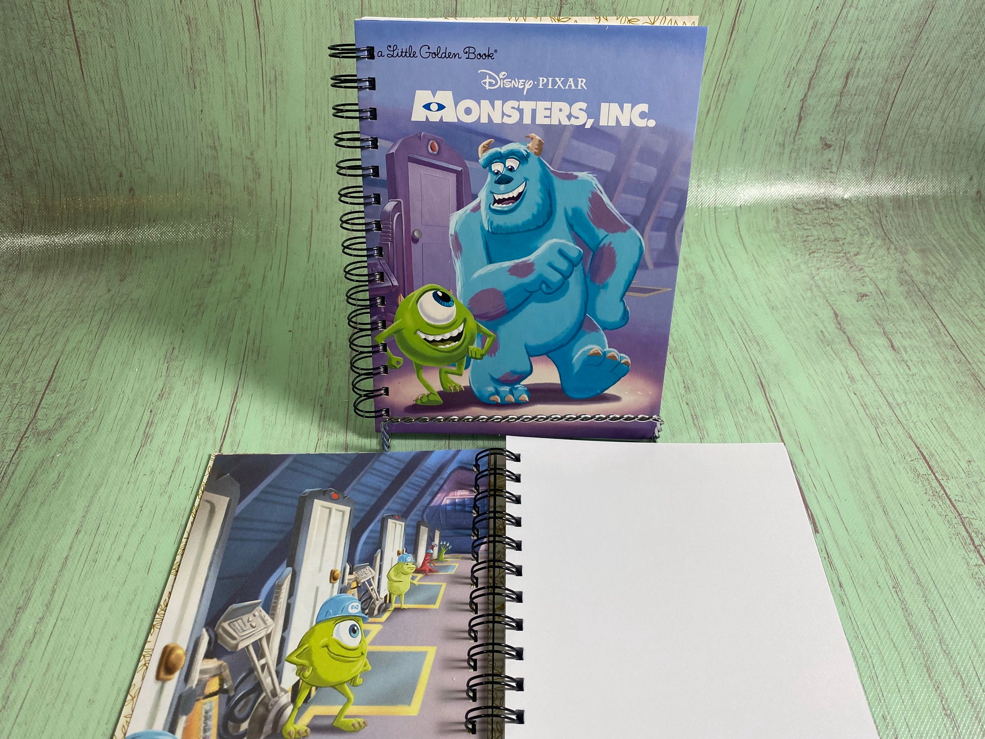 Monsters INC Journal Storybook Journal Autograph Book | Etsy