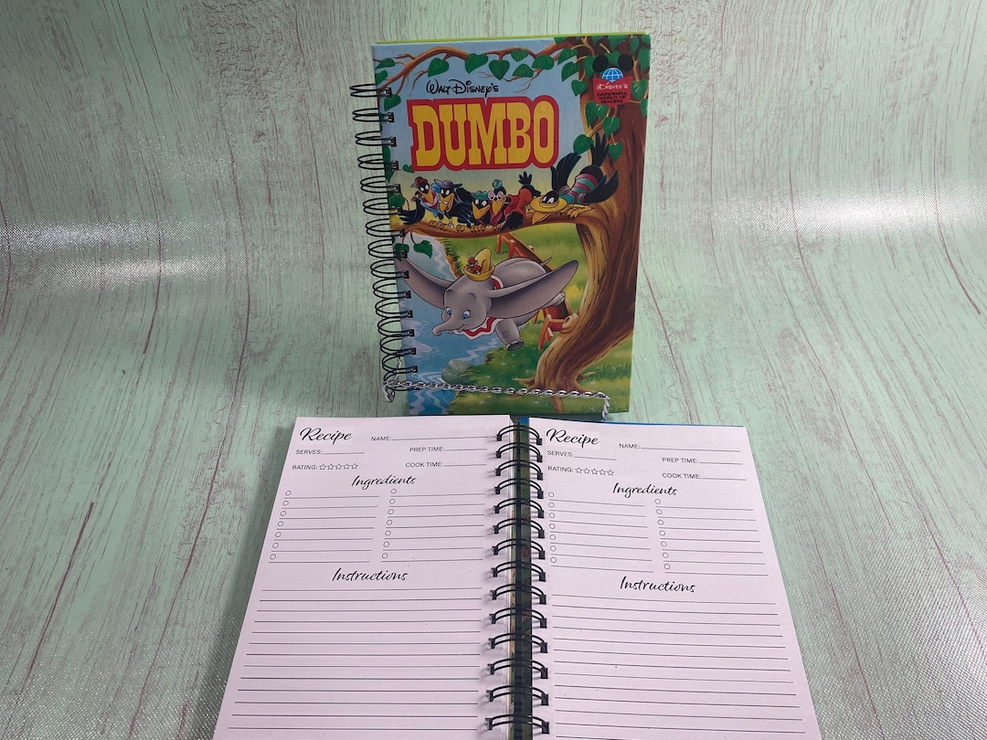 Disney Recipe Book, Cook Book, Recipe Journal, Recipe Card, Recipe ...