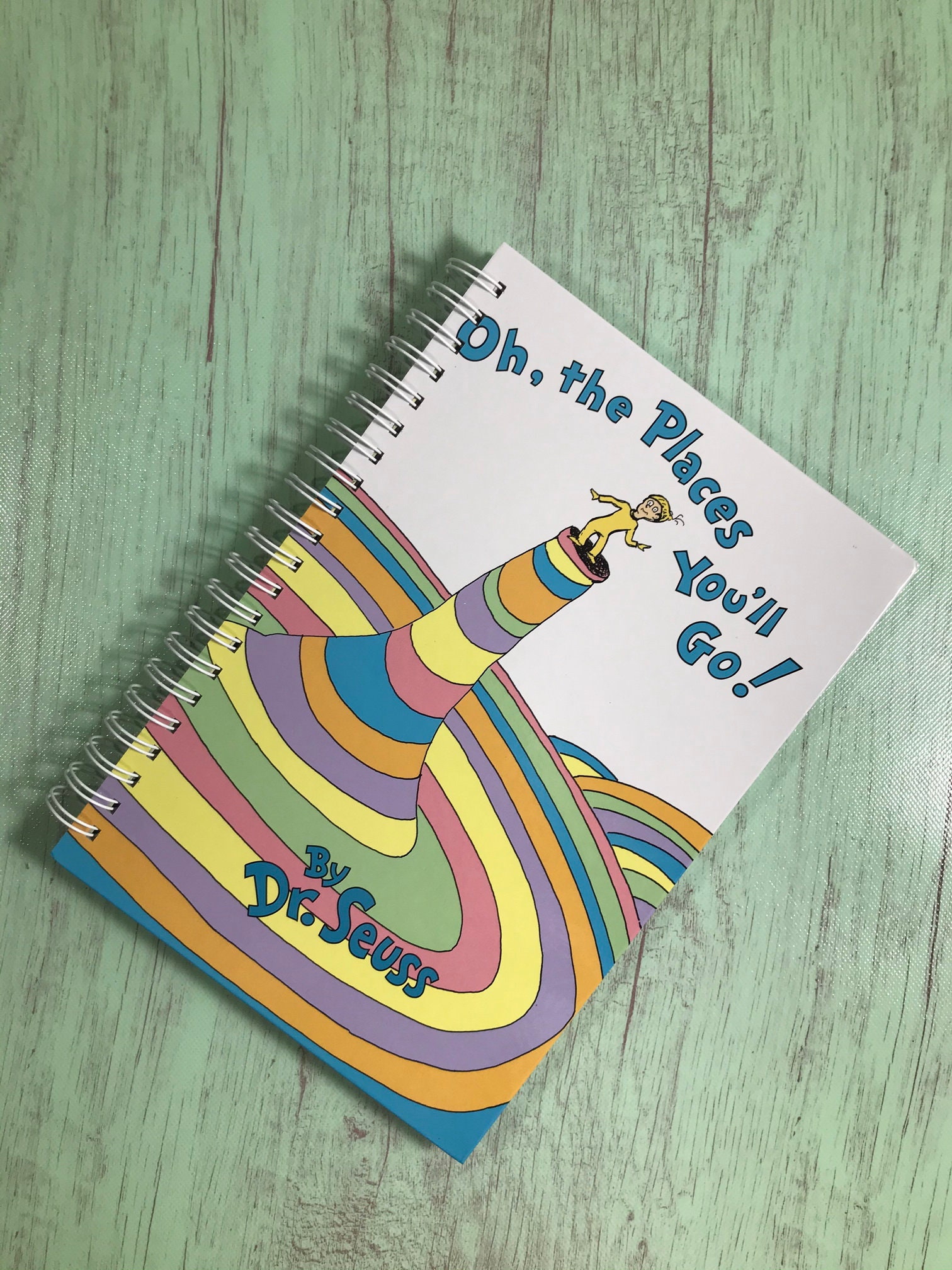 Oh the Places You'll Go Journal Storybook Journal Dr | Etsy