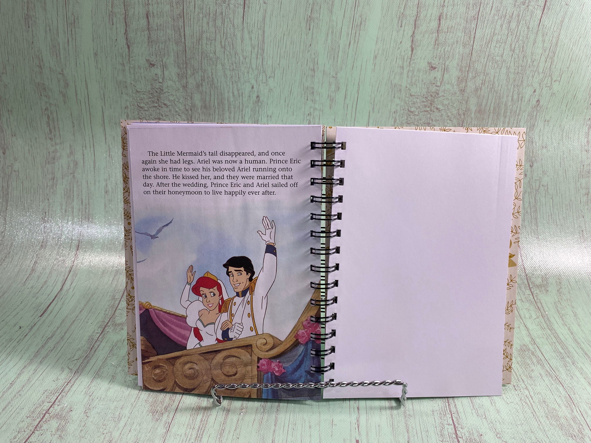 Little Mermaid Journal Storybook Journal Autograph Book - Etsy