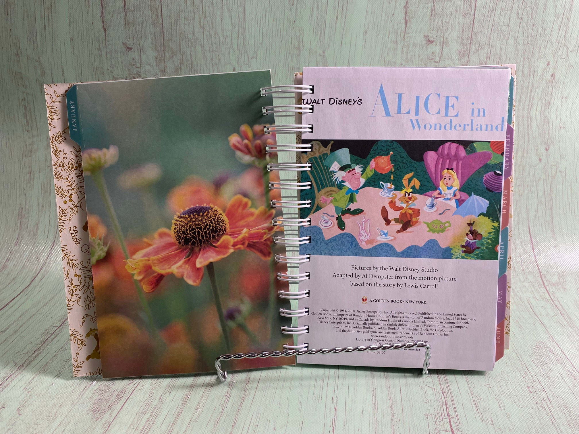 Disney Planner Alice in Wonderland Planner Calendar Teacher | Etsy