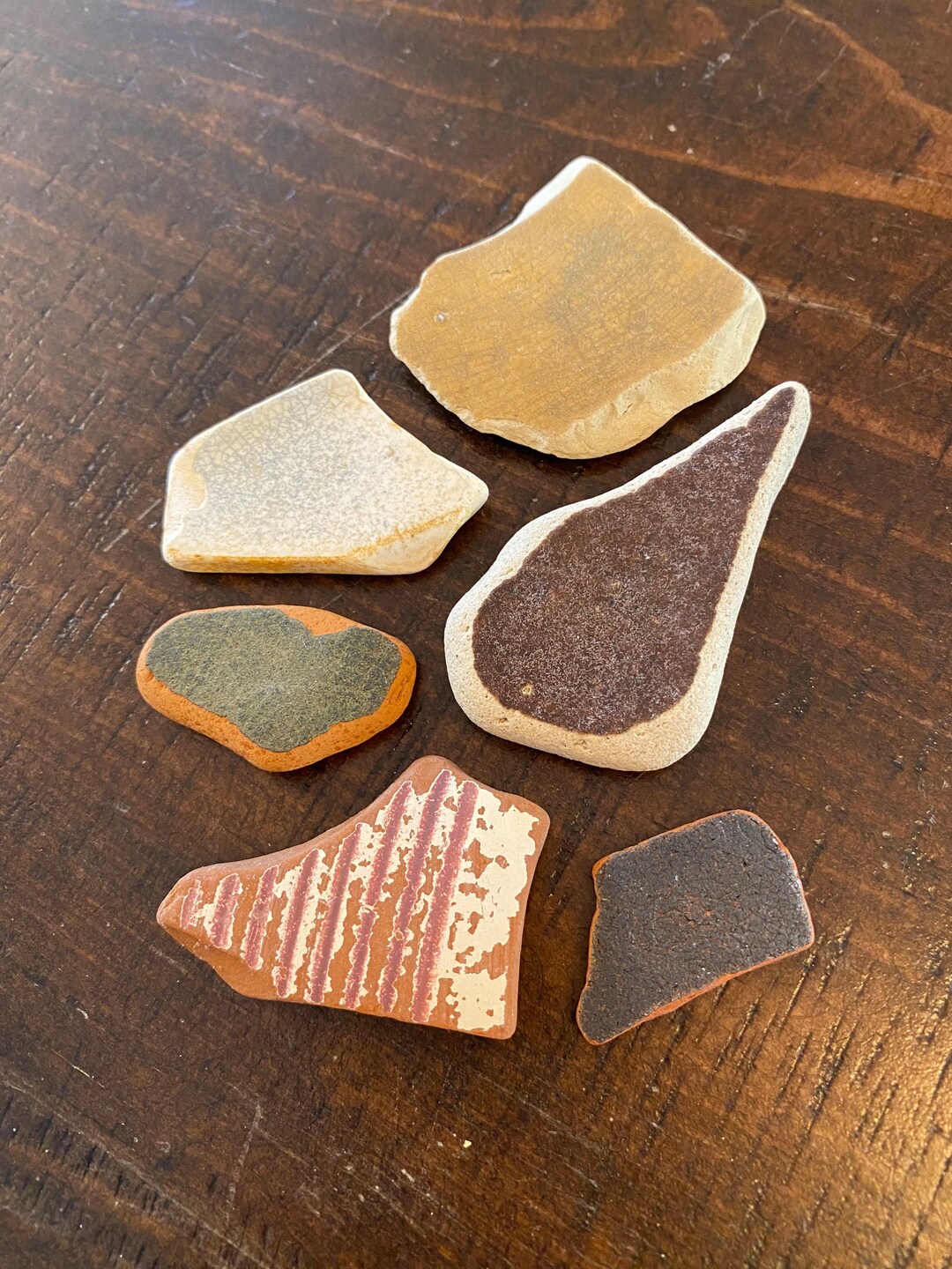 Large Sea Pottery Pieces, Assorted Colors - Etsy