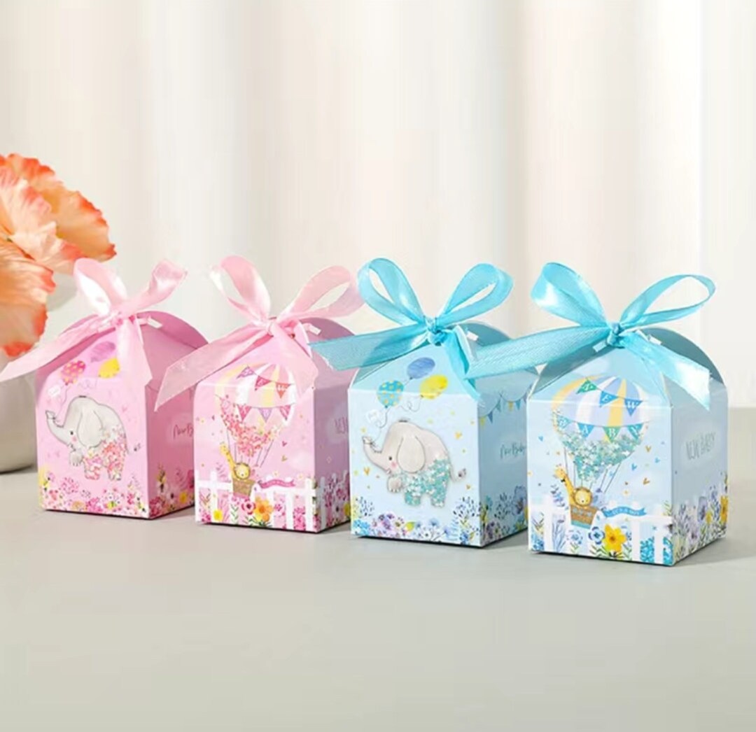 25 Pieces Baby Shower Candy Boxes, Small Candy Gift Boxes, Baby Shower ...