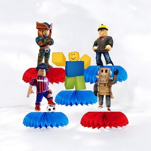 Roblox Birthday Party Favor Box, Roblox Party Supplies, Roblox Game ...