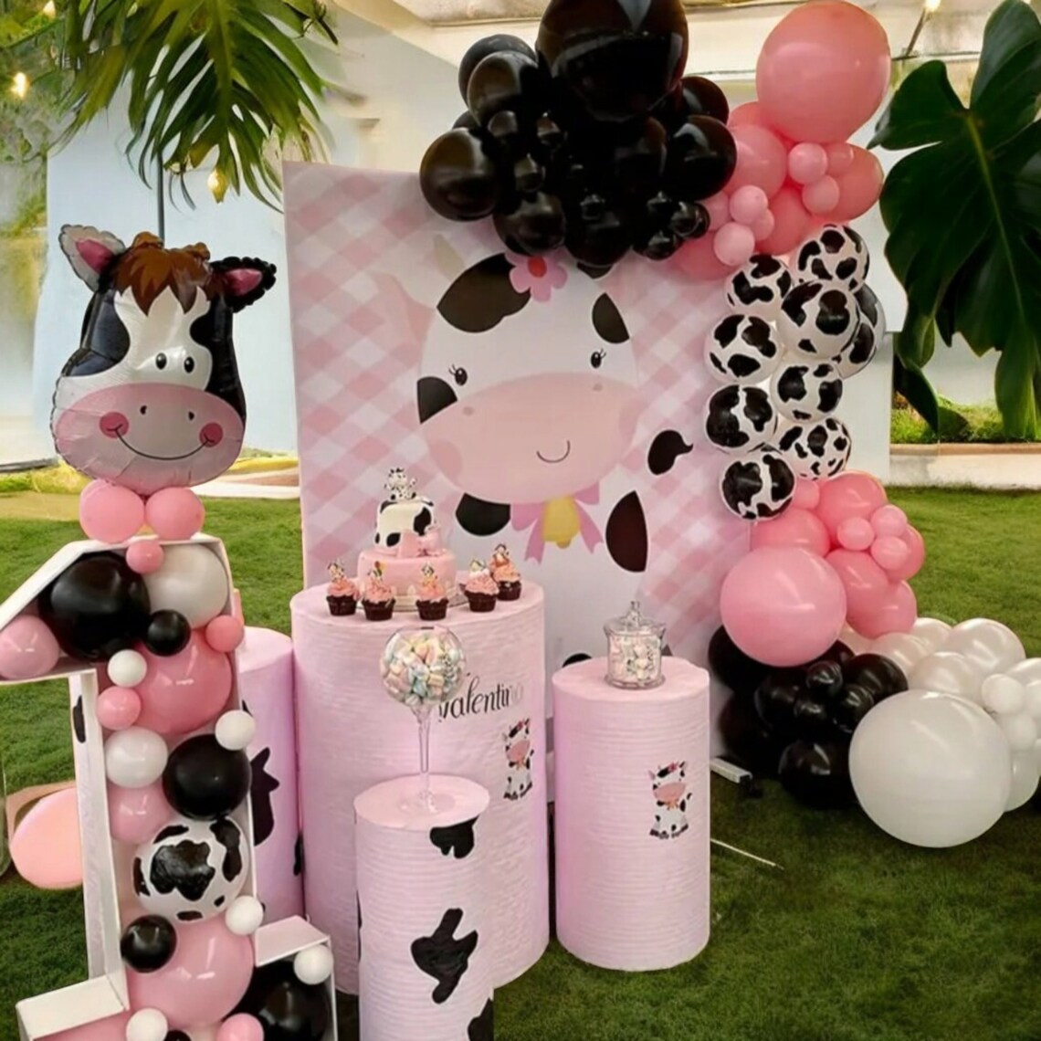 141 Pieces Fun Cow Balloon Arch Diy for Birthdays or Any Party Cow ...