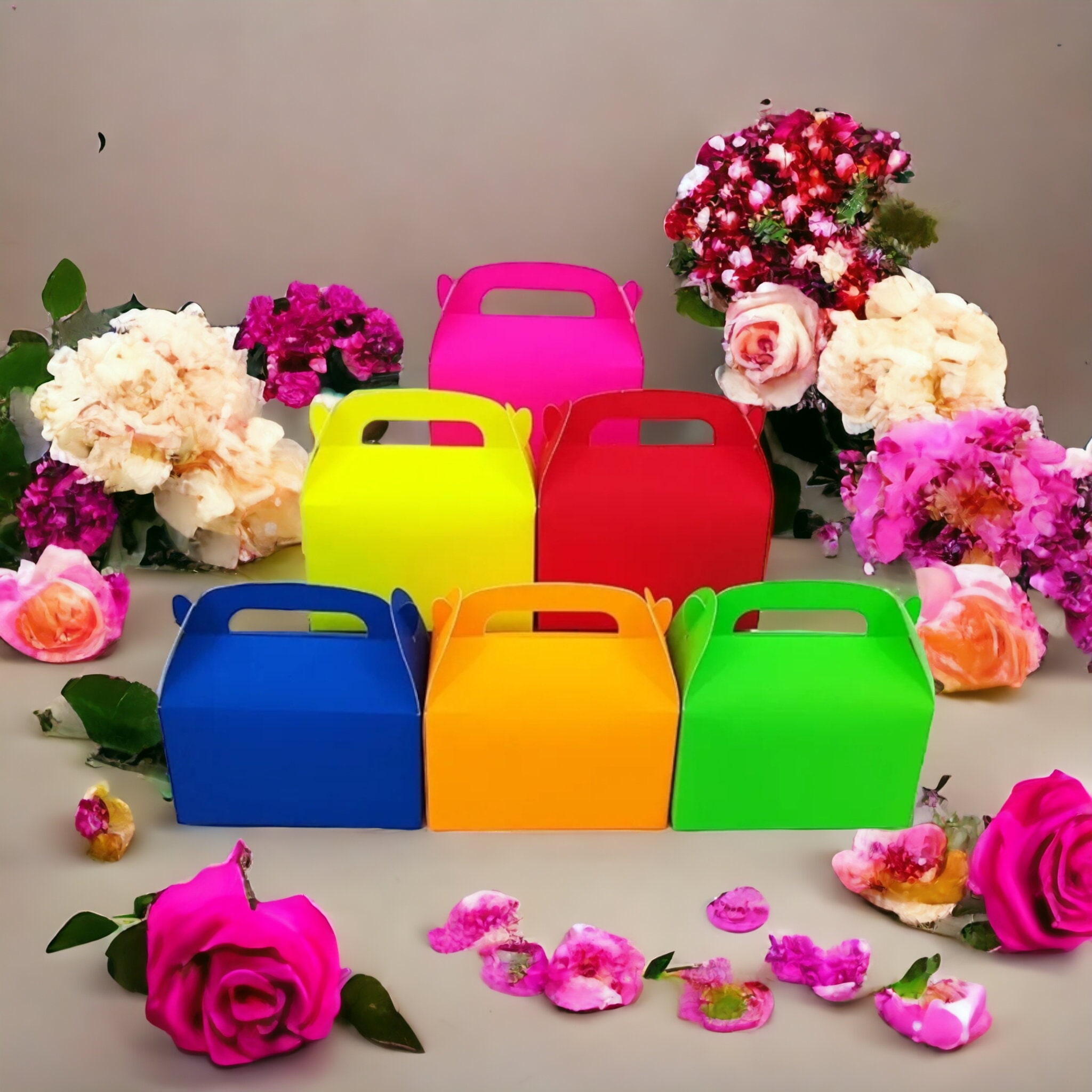 20 Pieces Birthday Party Decor Favor Boxes, Birthday Parties Favor Box ...