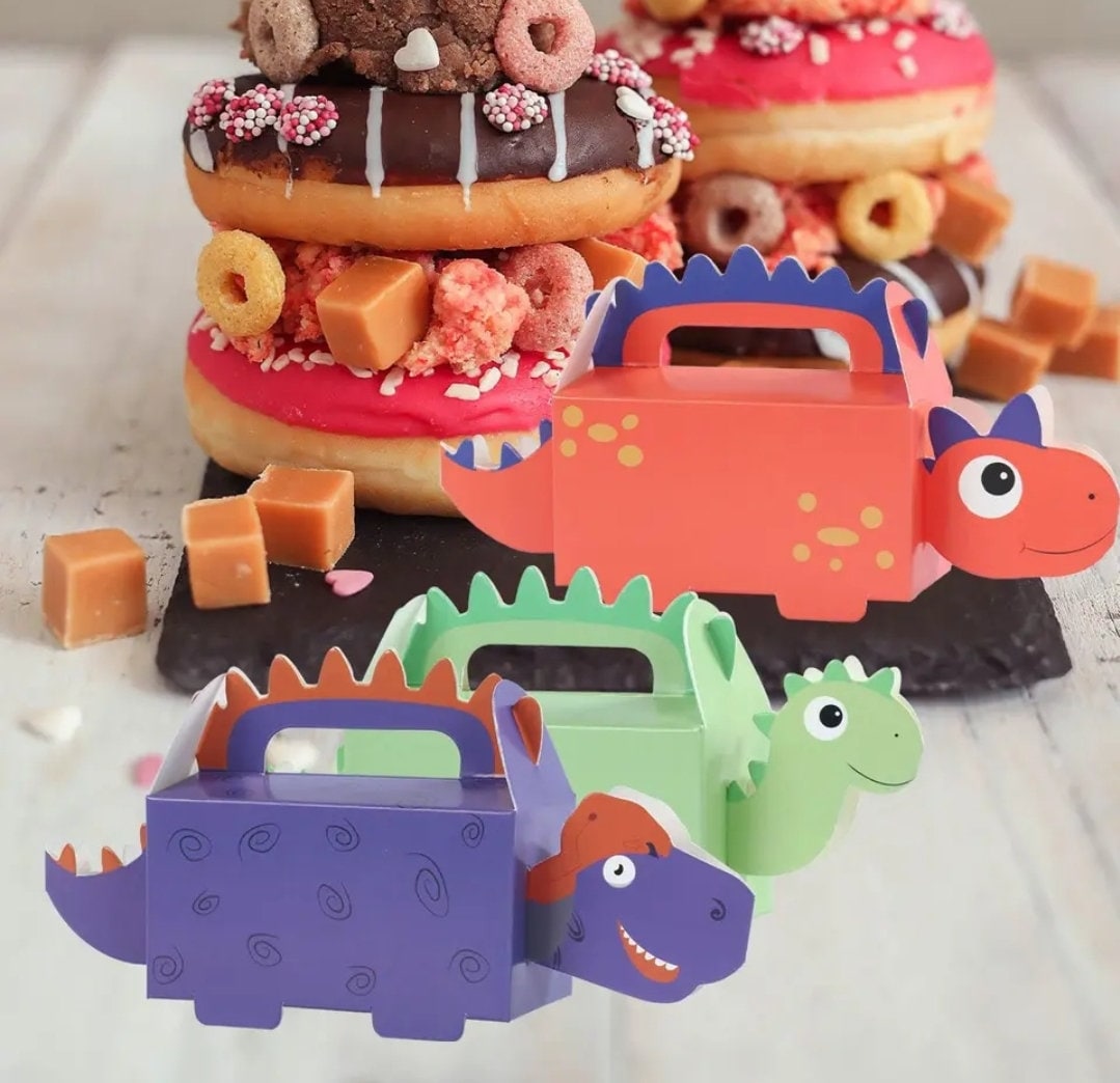 Dinosaur Candy Box, 12 Pcs Dinosaur Candy Box, Dinosaur Themed Party ...