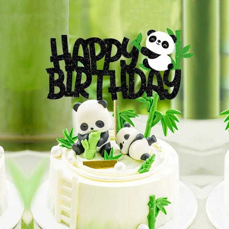 Panda Birth Day - Etsy