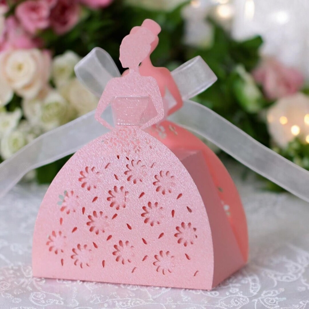 25 Pieces Small Princess Favor Box, Small Candy Box, Candy Boxes ...