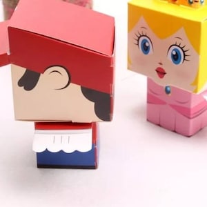 20 or 30 Pieces Super Mario Birthday Party Favor Boxes, Mario and ...