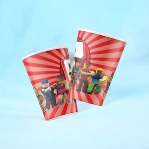 Roblox Birthday Party Favor Box, Roblox Party Supplies, Roblox Game ...