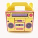 12 Pieces Pink or Yellow Music Boomboxes Radio Party Favor Box Party ...