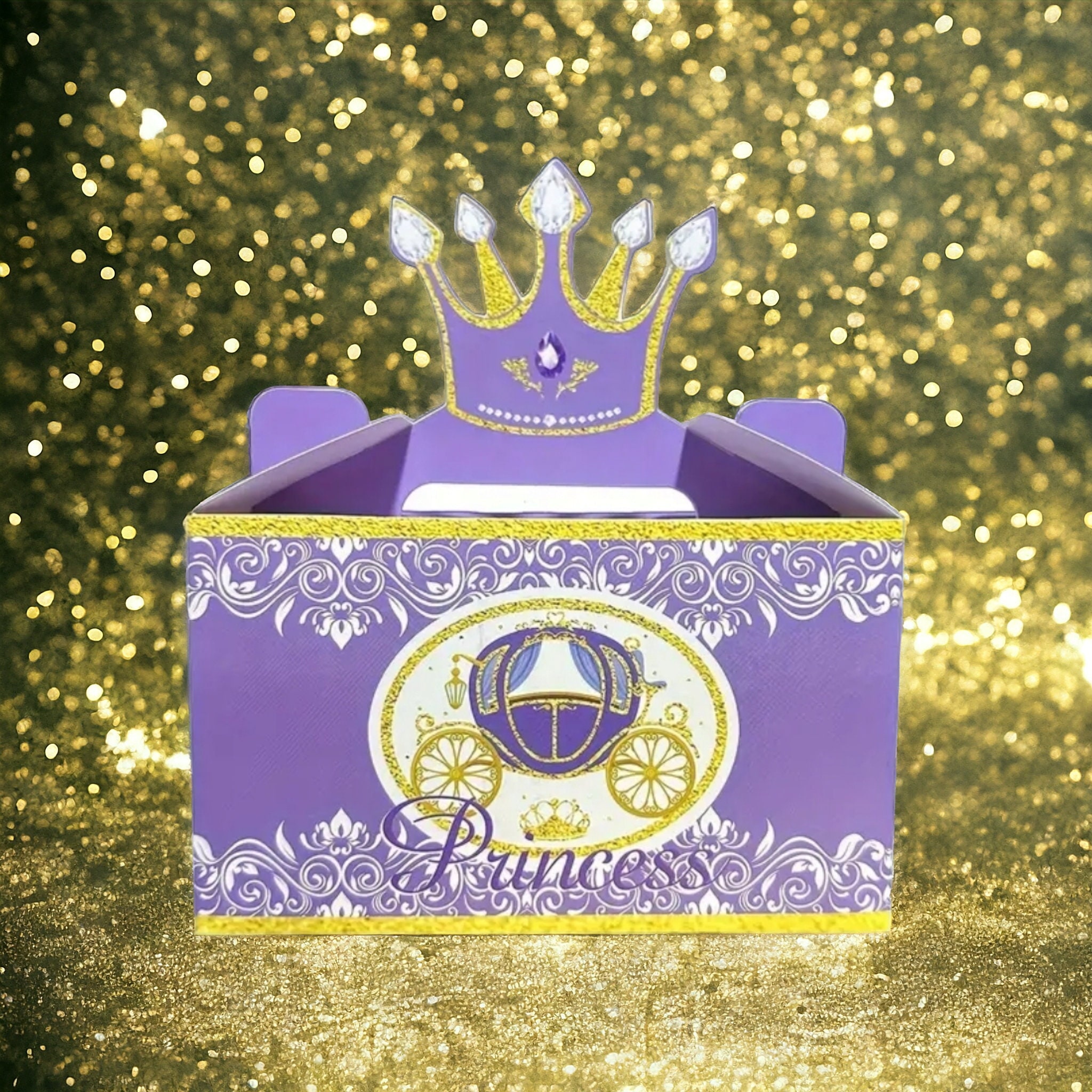 10 Pieces Princess Candy Boxes, Princess Themed Party Candy Box ...