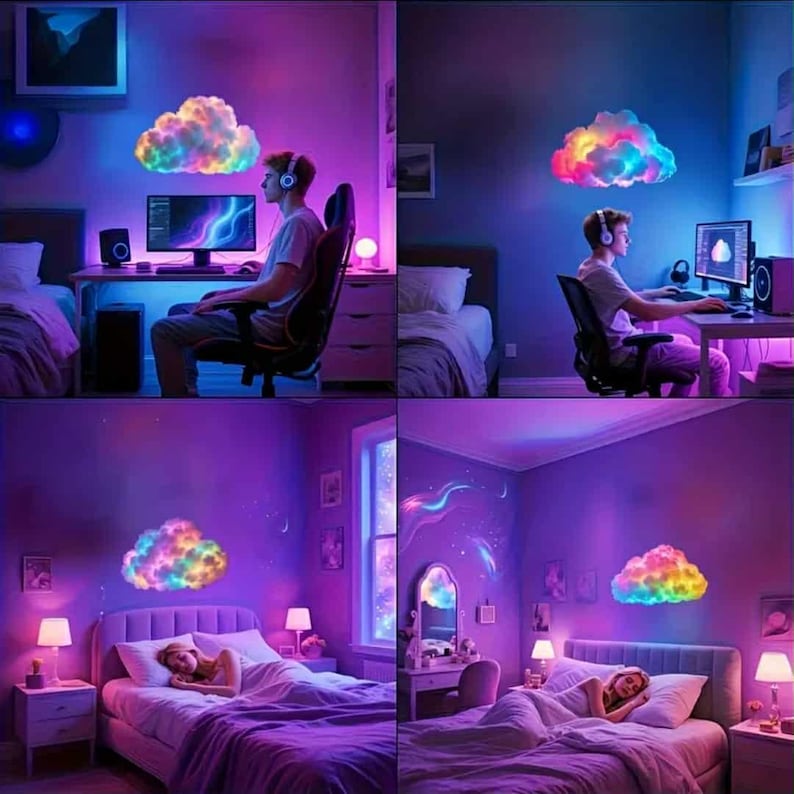 Cloud Led Lights for Birthday Party Decorations or Room Decor, Gorgeous ...