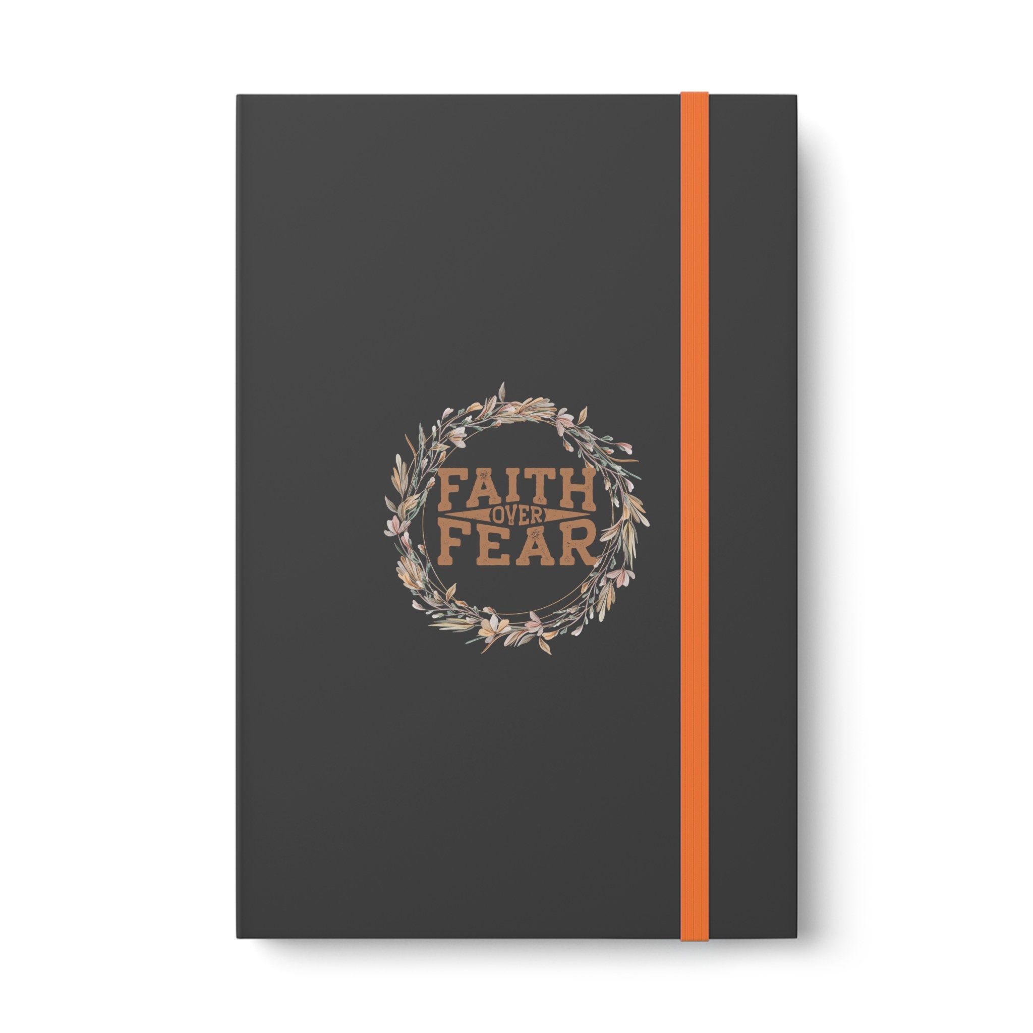 Faith Over Fear Color Contras Custom Prayer Journal, Personalized Goal ...