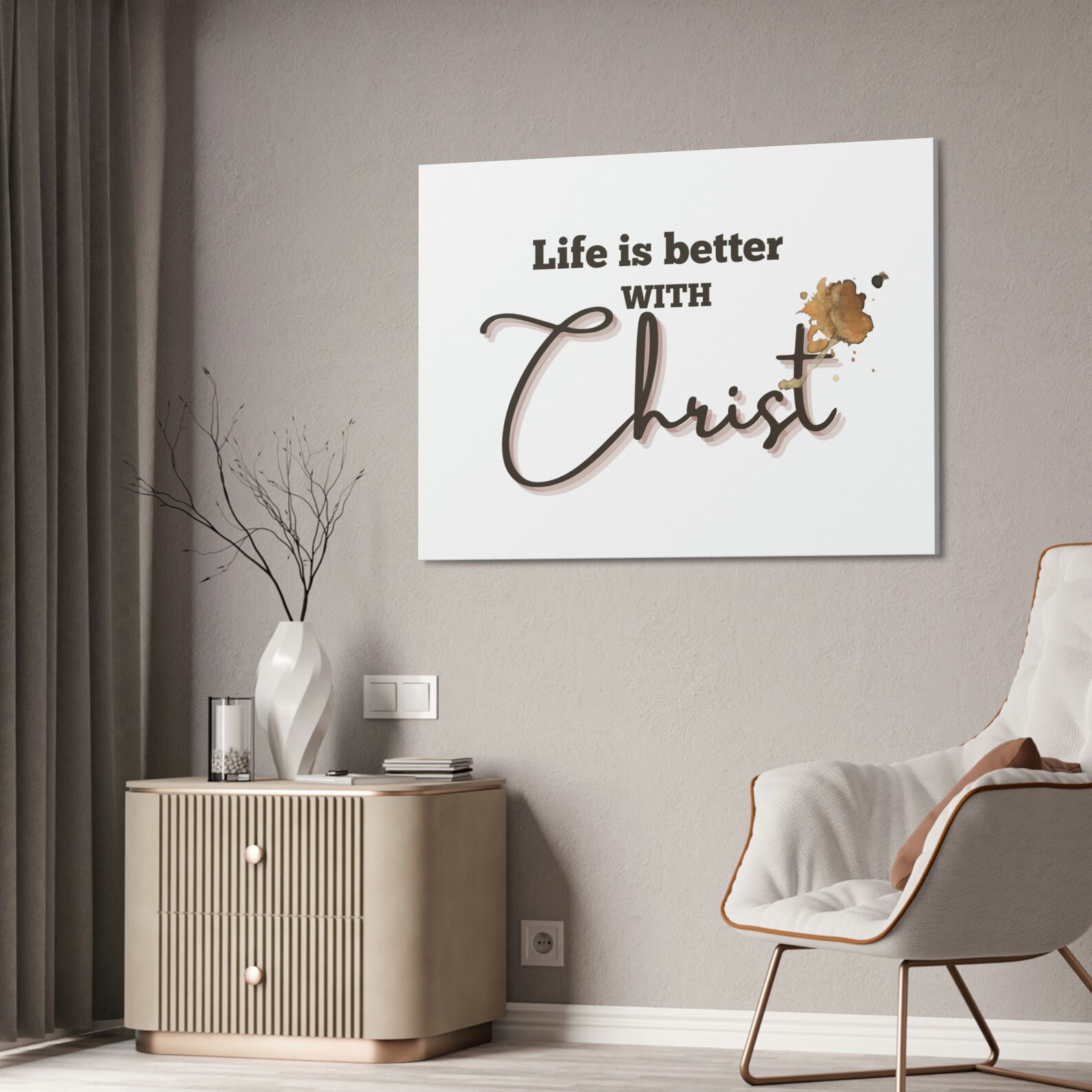 Bible Verse Canvas Wall Art Scripture Wall Art Christian Wall Art Printable Jesus Christ Art ...