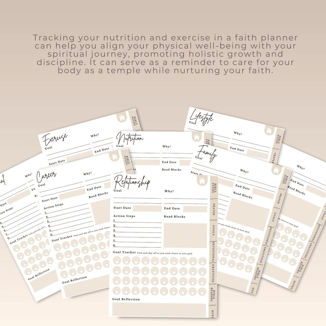 Faith Planner 2024 2025undated Daily Devotional Digital Planner 2024 ...