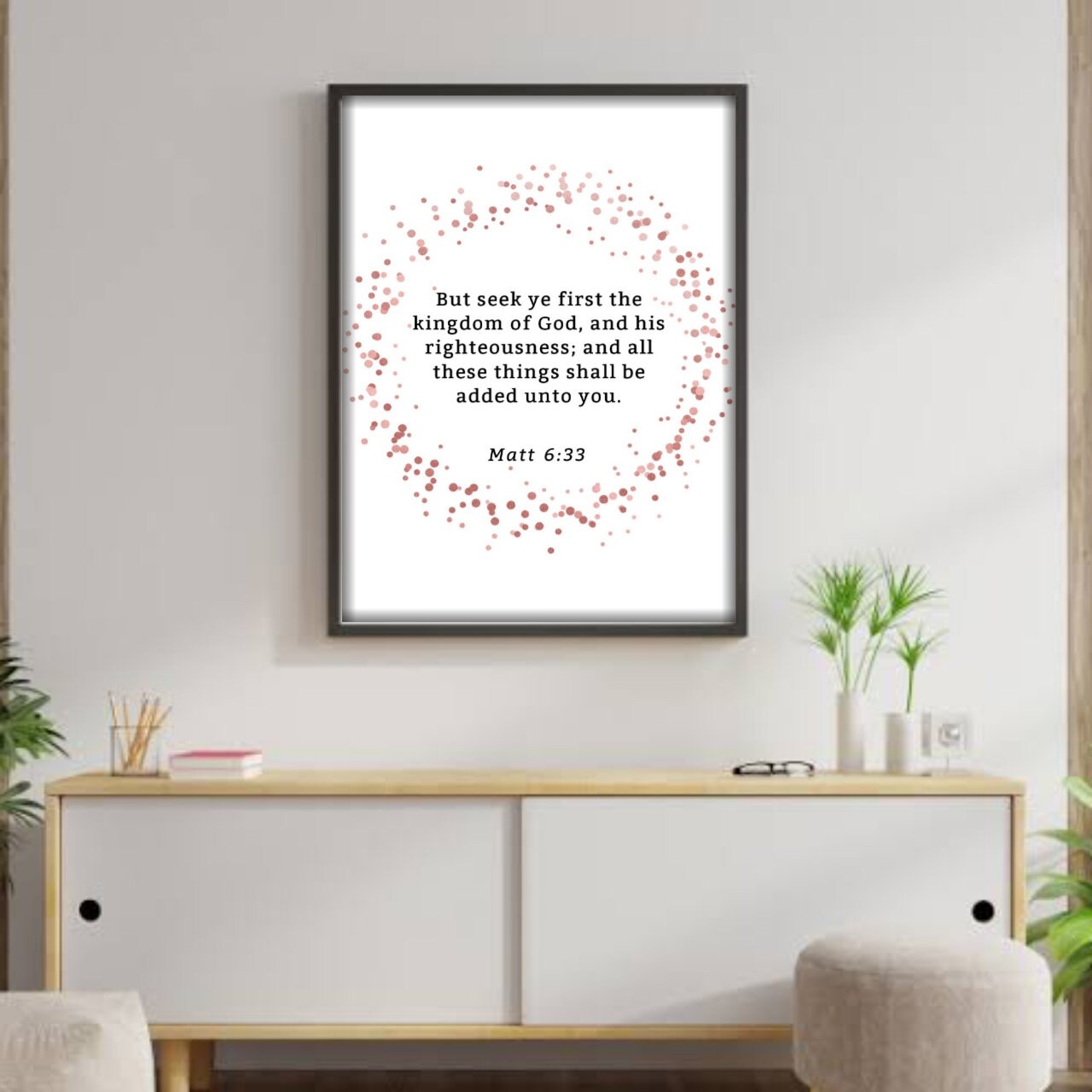 Printable Christian Bible Verse Wall Art Decor Digital Download ...