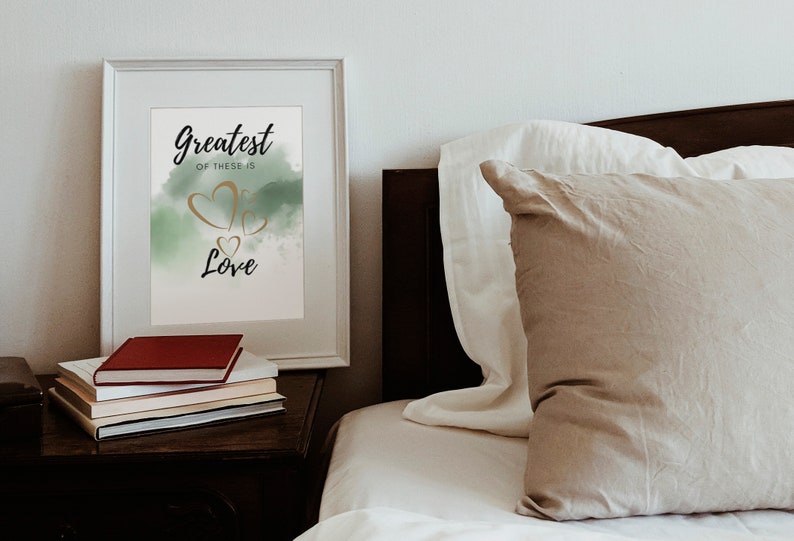 Bible Verse Wall Art, Bible Verse Printable Wall Art, Bible Verse ...