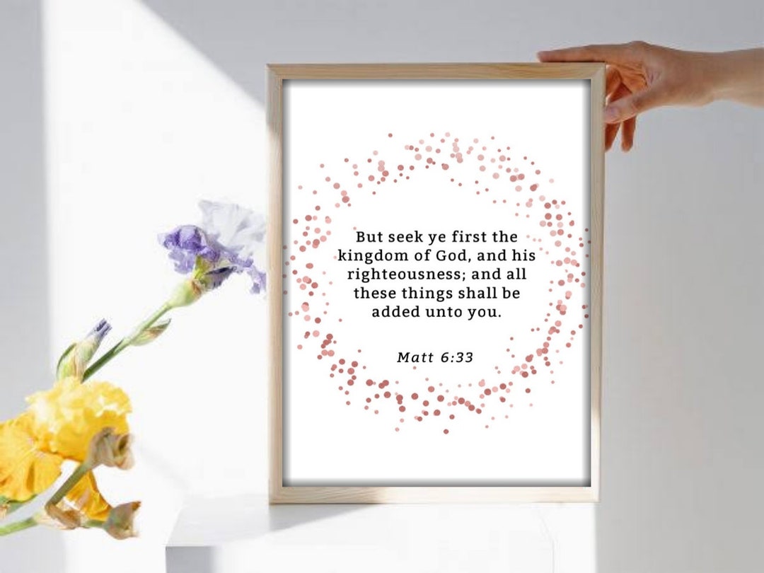Printable Christian Bible Verse Wall Art Decor Digital Download ...