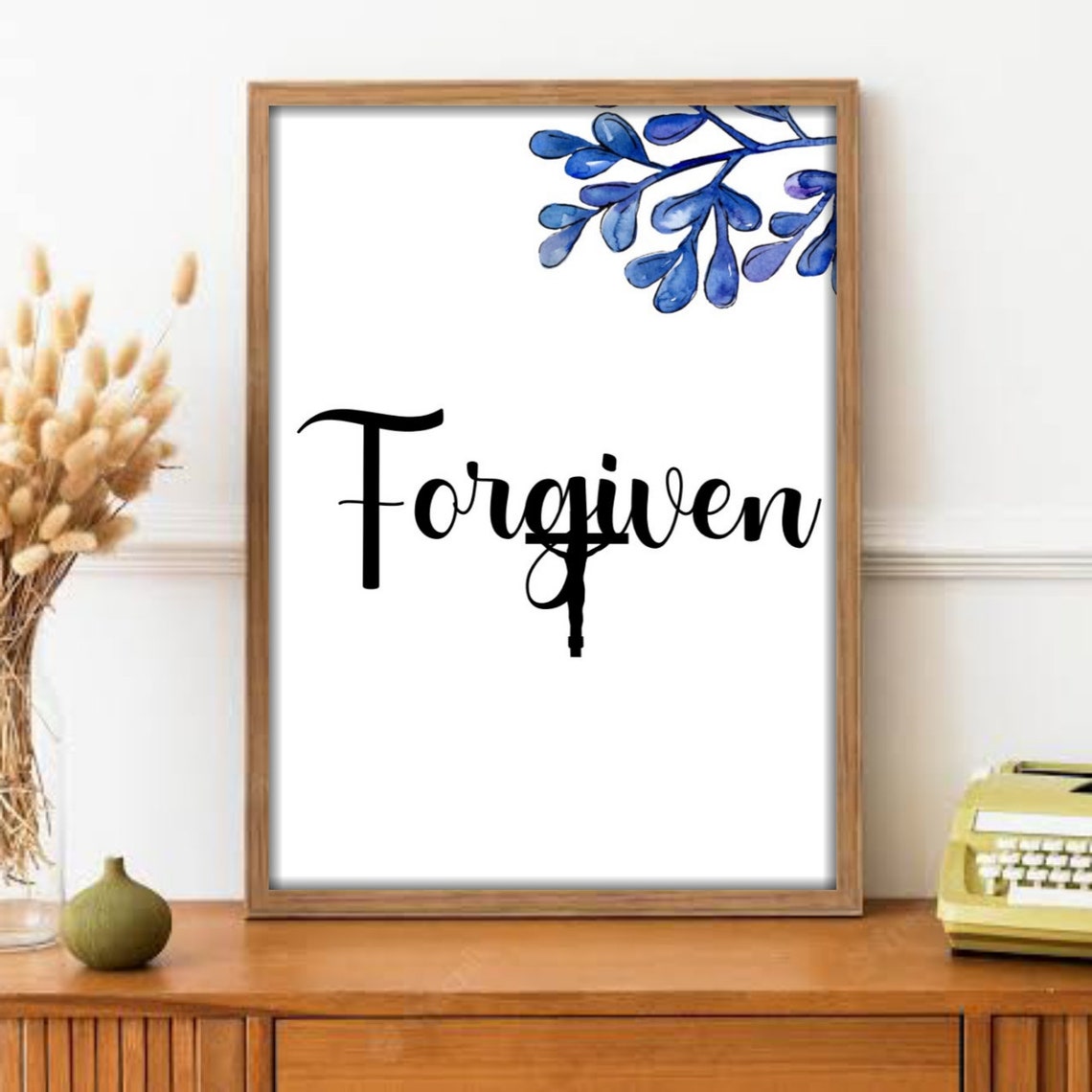 Digital Download Forgiven Wall Art Abstract Home Wall Art - Etsy