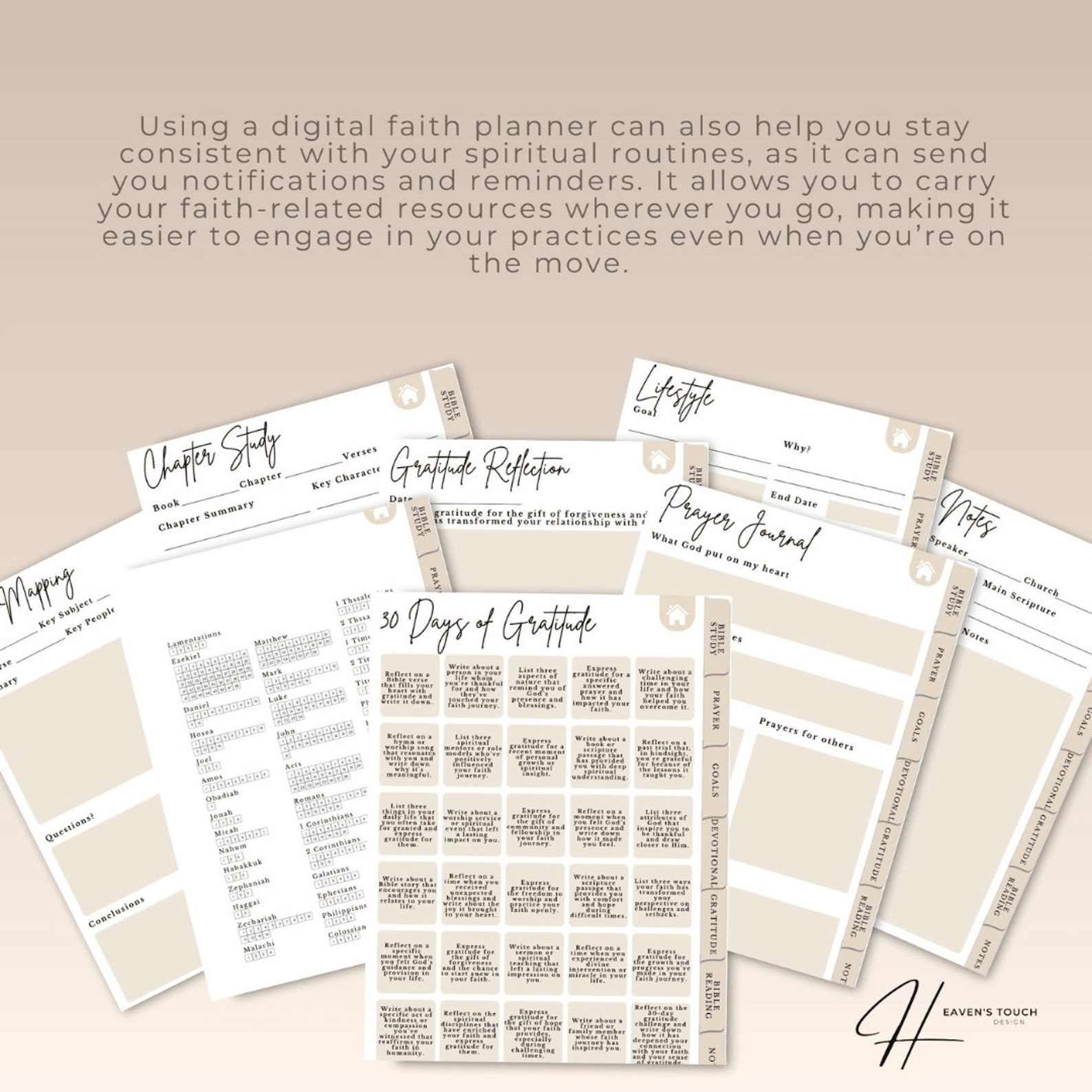 Faith Planner 2024 2025undated Daily Devotional Digital Planner 2024 ...