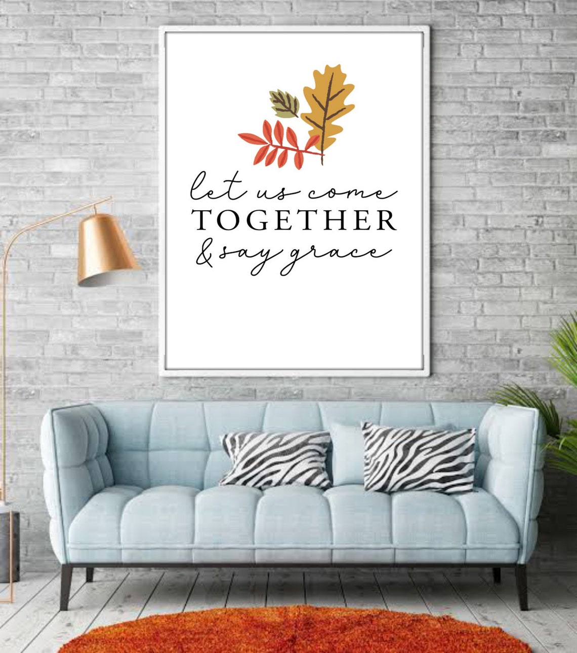 Digital Download Christian Unity Quote Wall Art Instant Download Grace ...
