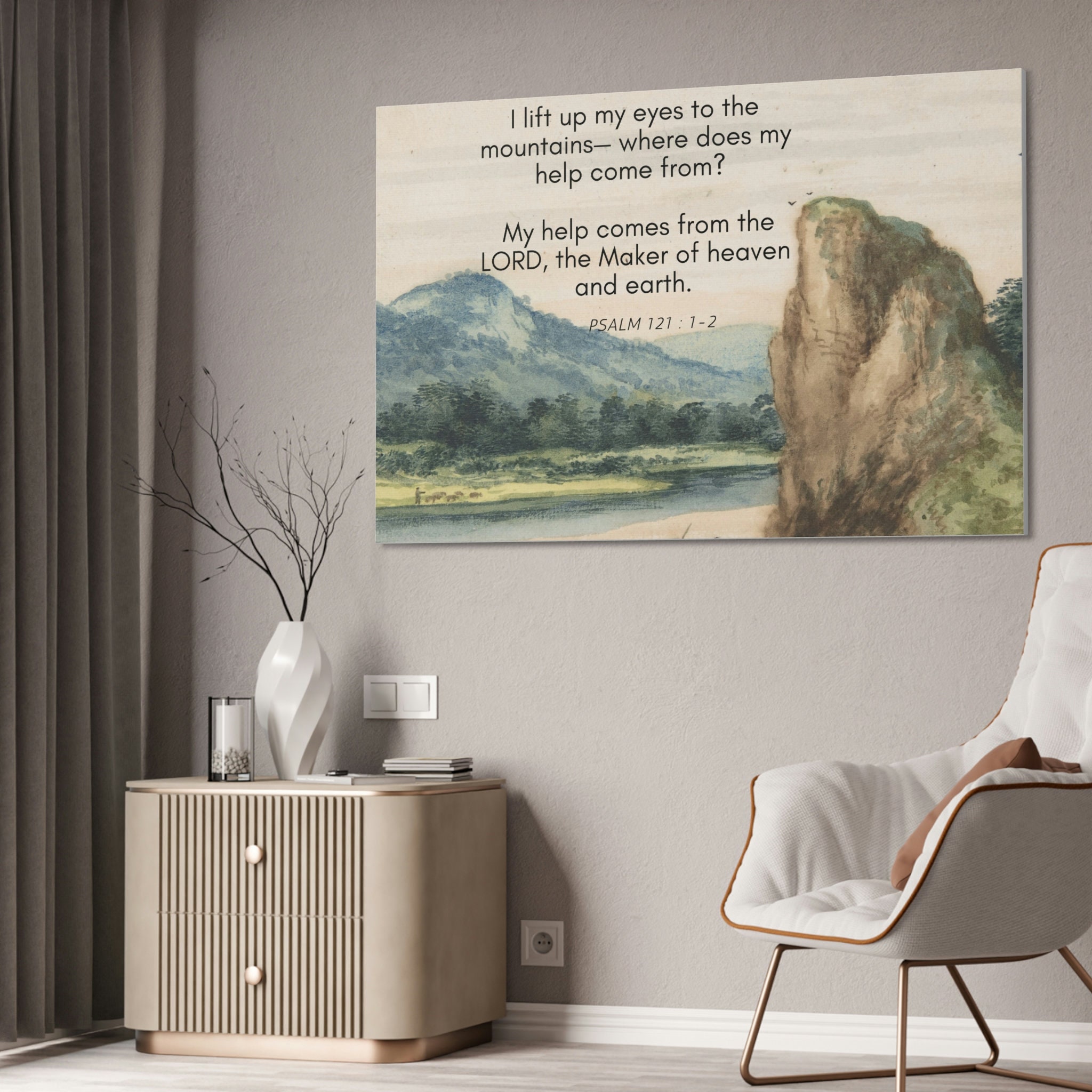 Bible Verse Farmhouse Poster Printable Bible Verse Print - Etsy