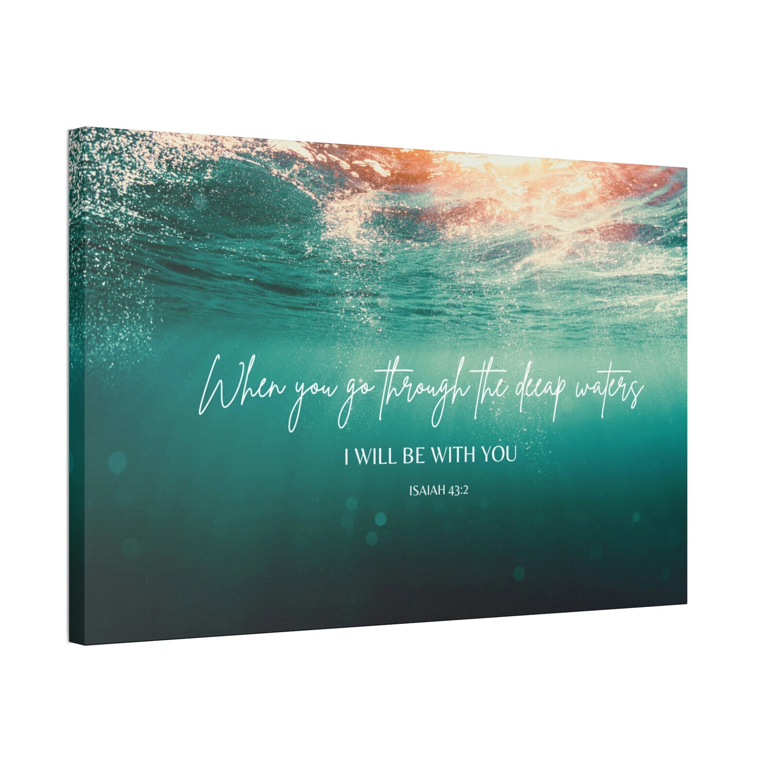 Bible Verse Canvas Wall Art Scripture Wall Art Christian Wall - Etsy